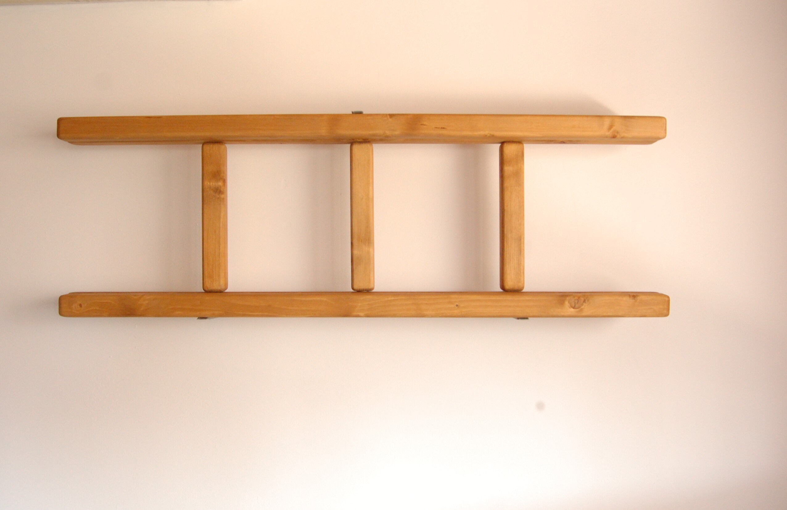 Handmade Wooden Ladder Self/wooden Shelf/ Wall-mounted Horizontal ...