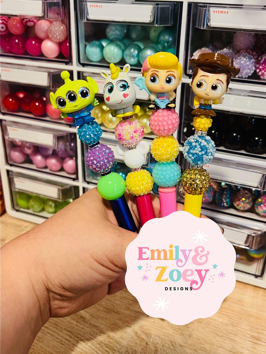 Toy Story Character Beaded Pens | Beaded Pens | Character Pens ...