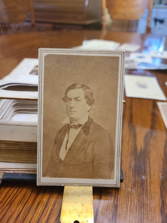 Civil War CDV of Confederate Senator | Etsy