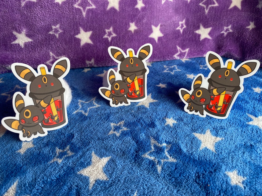 Umbreon Boba Sticker - Etsy