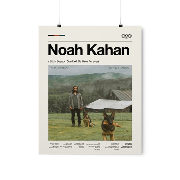 Noah Kahan Prints - Etsy