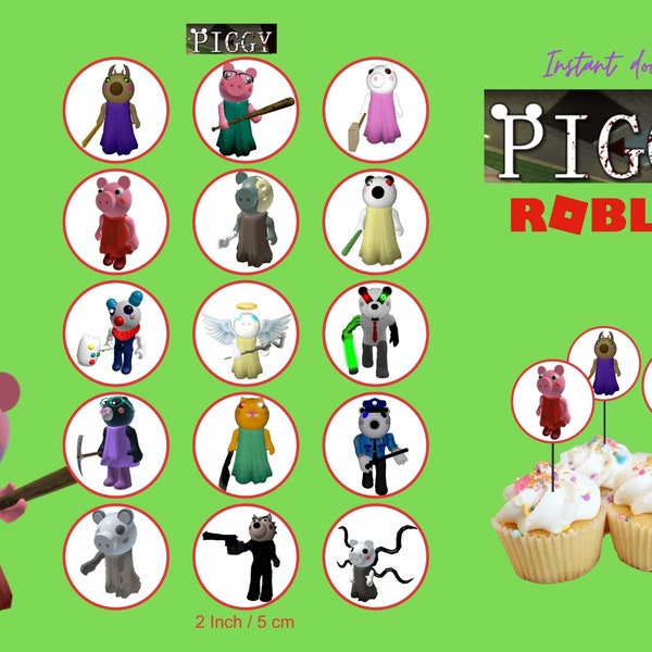 Roblox Piggy Cake - Etsy