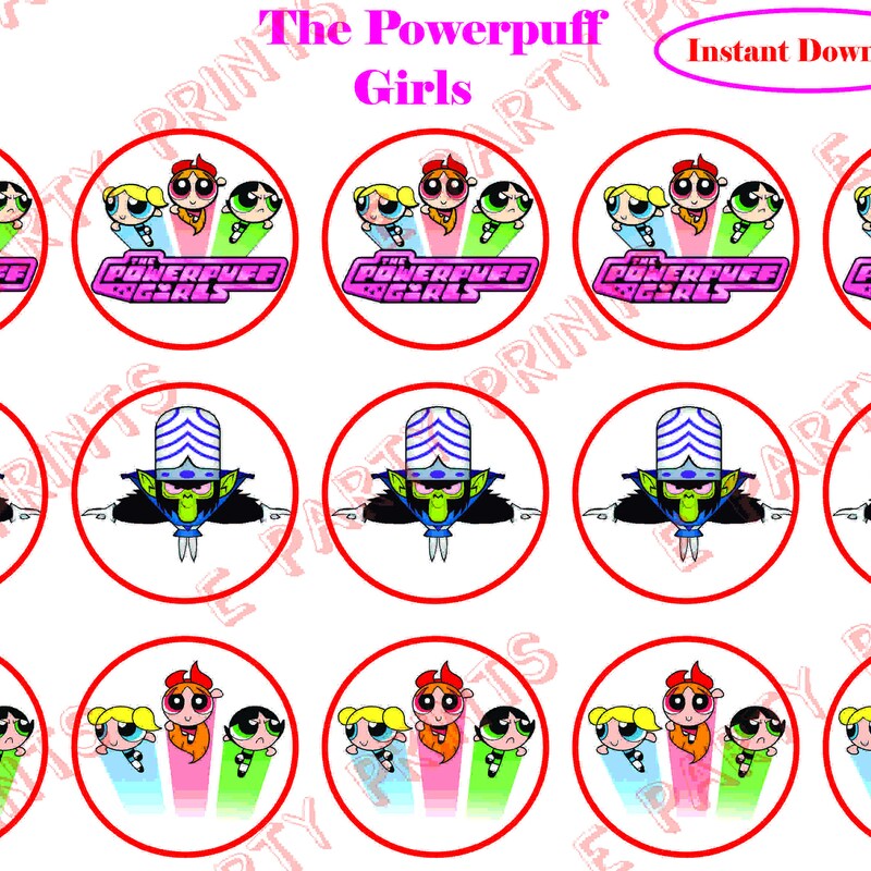 Powerpuff Girls Cake Topper - Etsy