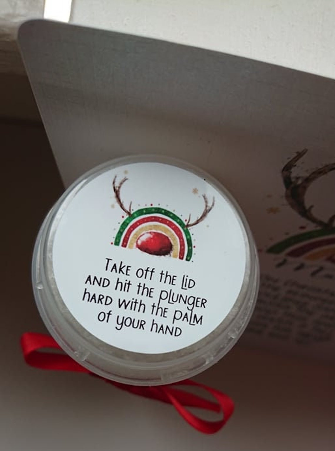 Personalised Snow Popper Christmas Eve Box Filler Christmas - Etsy UK