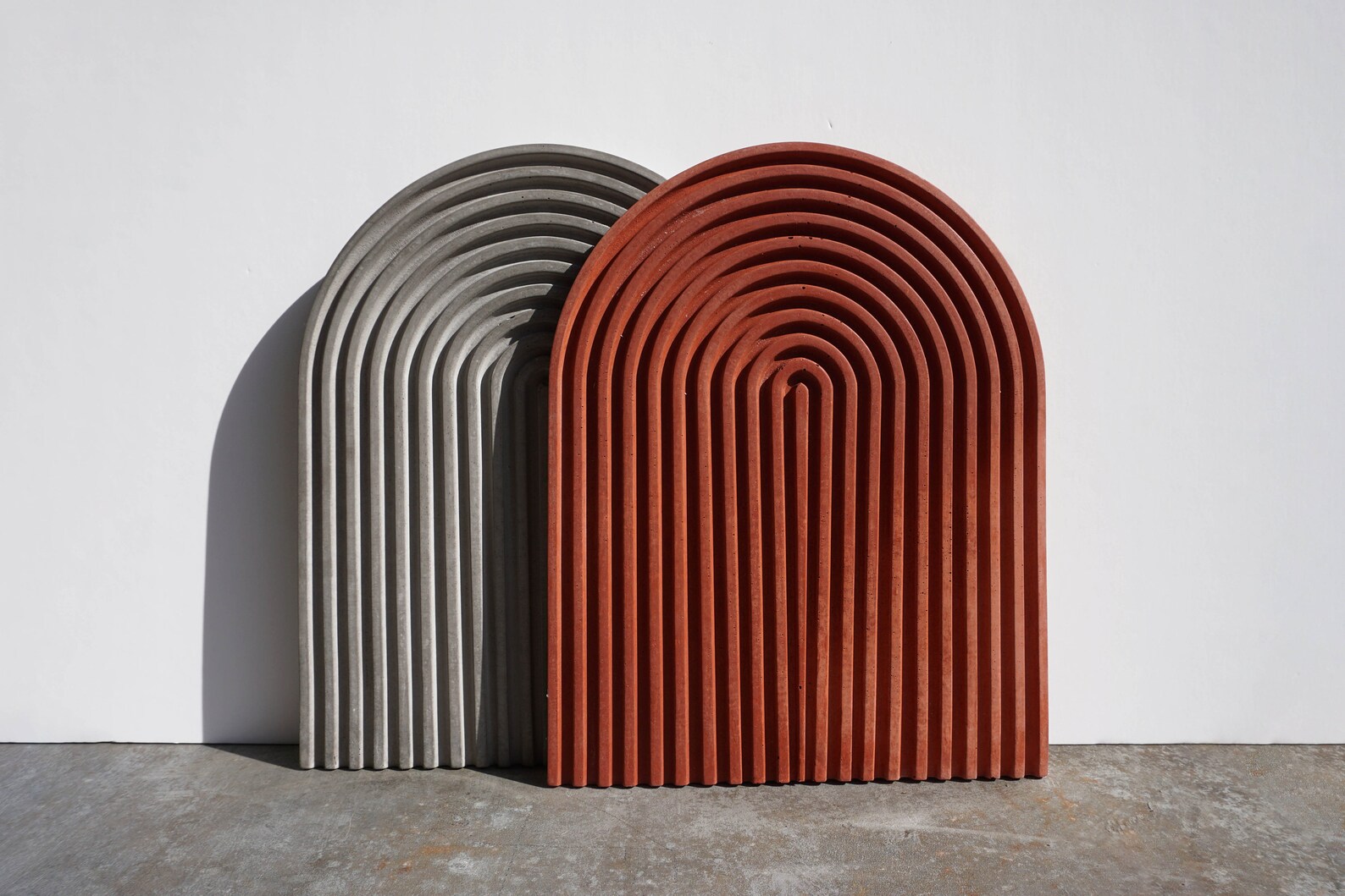 Concrete Arch Decor Tray 'roman Arches' Decorative Tray Scandinavian ...