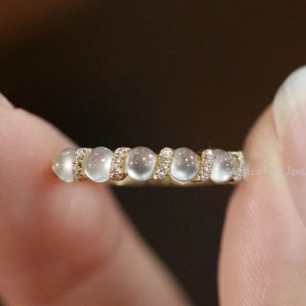 Jade Wedding Ring Set - Etsy