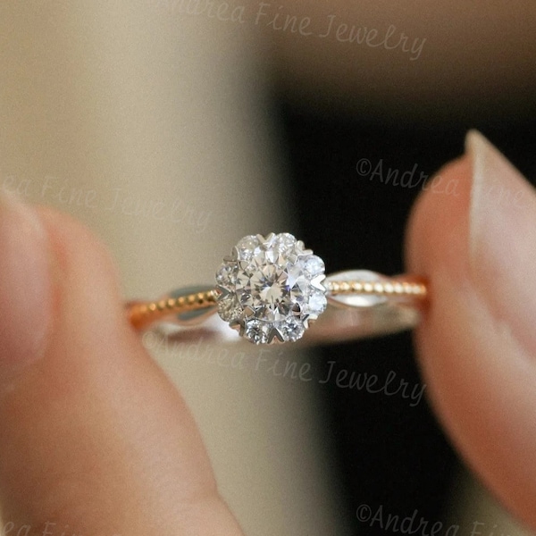 Dainty Engagement Ring - Etsy