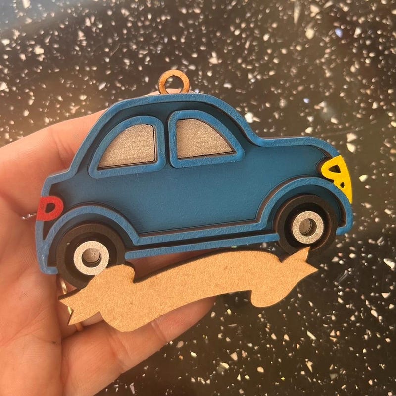 Car Christmas Tree Decoration - Etsy UK
