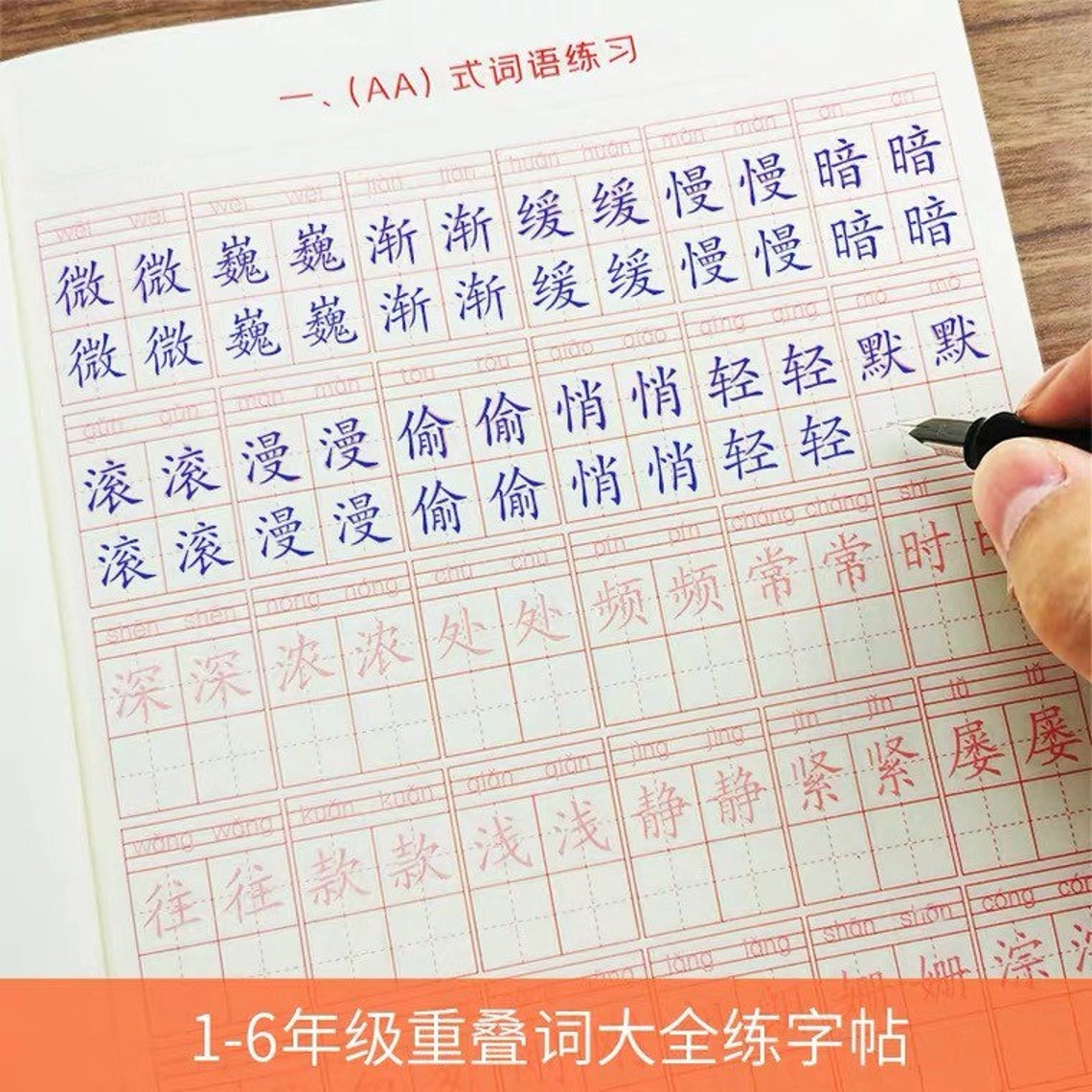 Children/adult Chinese Characters Exercise Book Simplified | Etsy