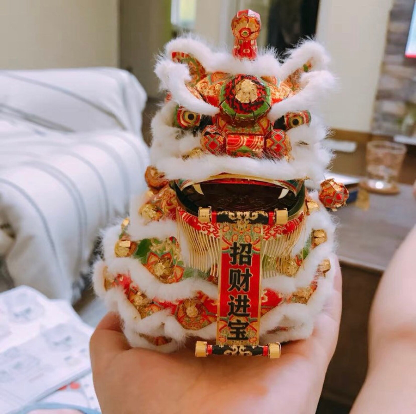 Chinese New Year Lion Dance DIY Kit, Spring Festival Metal Decor - Etsy