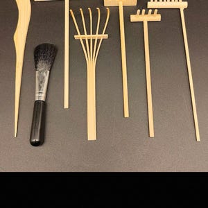 Zen Garden Tool Small Rake Create Your Own Zen Garden Meditation Tool ...