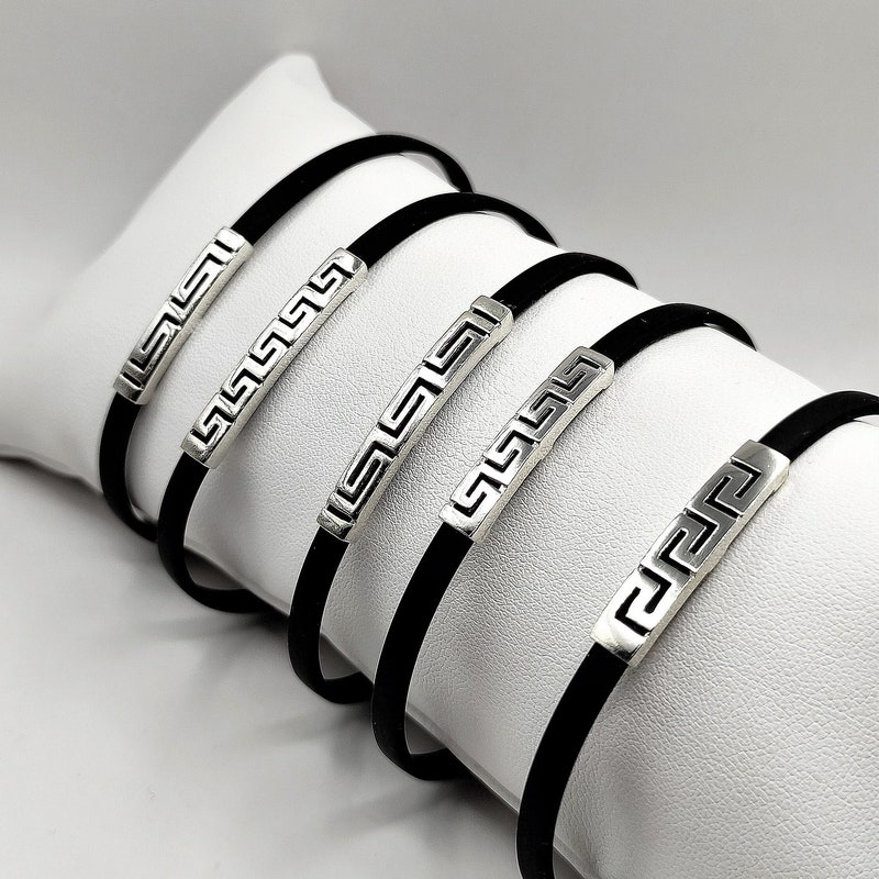 Greek Key Bracelet - Etsy