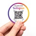 Instagram Custom Business QR Code Circle Stickers Personalized ...