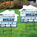 Custom Pressure Washing Yard Sign 18" X 24", Coroplast 2-sided Add Your Text, Logo, Photo ...