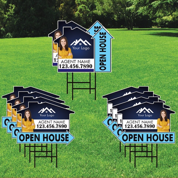 Metal Open House Signs - Etsy