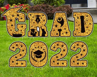 Metal Congrats Grad Sign - Etsy