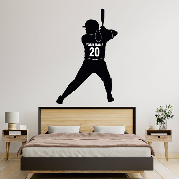 Softball Wall Decals - Etsy