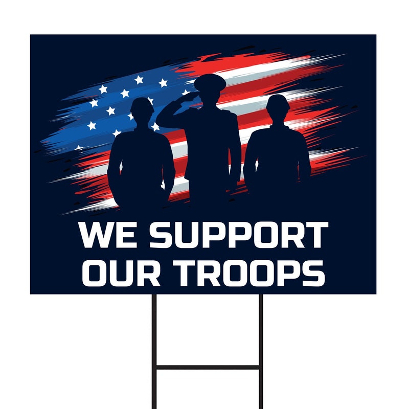 Support Our Troops - Etsy