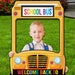 Personalized Selfie Frame, School Bus Photo Selfie Frame, Back to ...
