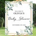Custom Baby Shower Foam Board Poster Sign, Baby Shower & Event Custom ...