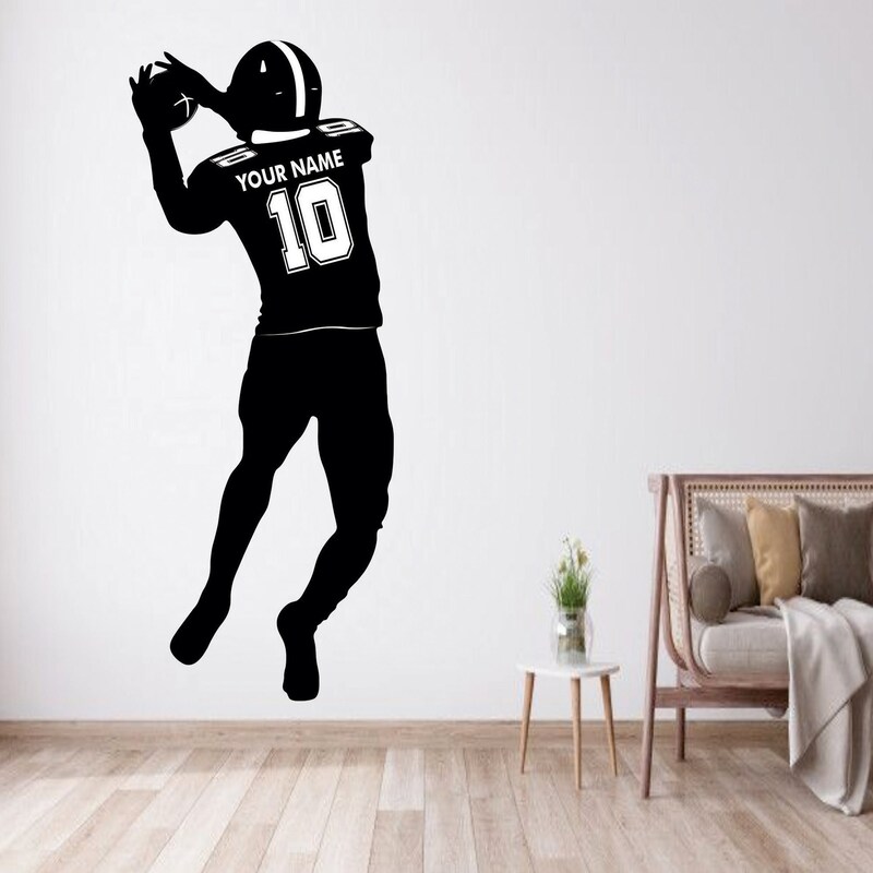Football Wall Decals - Etsy