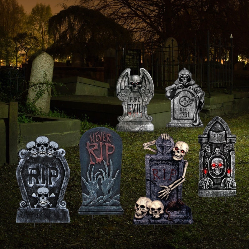 Halloween Tombstone - Etsy
