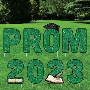 Prom 2023 Graduation Yard Sign Letters Prom Graduation Yard - Etsy