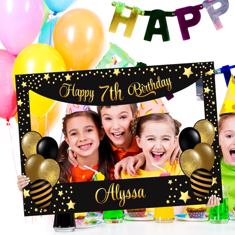 Birthday Photo Frame Prop - Etsy