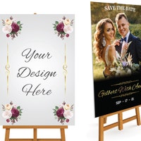 Custom Wedding Foam Board Poster Sign, Wedding & Event Custom Printing ...