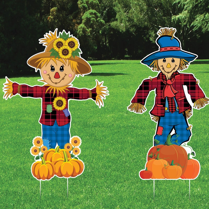 Scarecrow Sign - Etsy