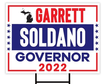Garrett Soldano Yard Sign - Etsy