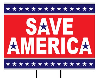 Save America Sign - Etsy
