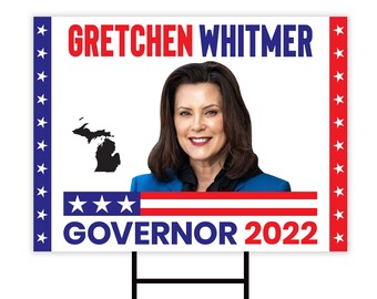Whitmer 2022 Sign - Etsy