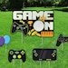 Video Game Yard Sign Cutouts - Video Game Birthday Party Yard Lawn ...