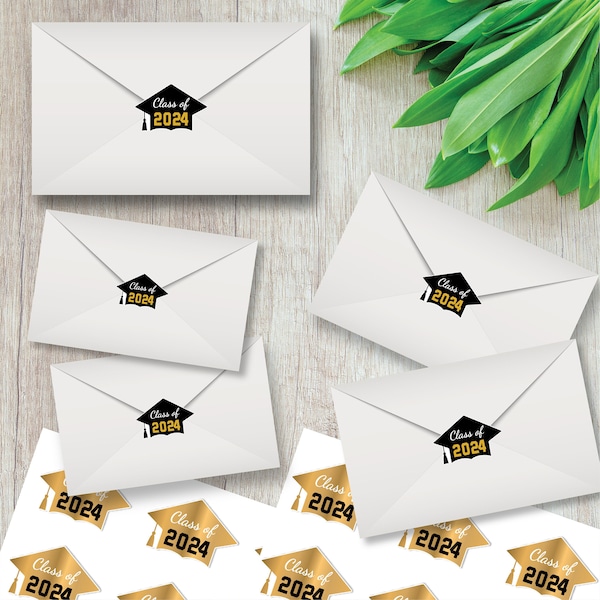 Custom Graduation Envelope Seals - Etsy