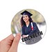 Personalized Photo Graduation 2024 Stickers, Custom Class of 2024 ...
