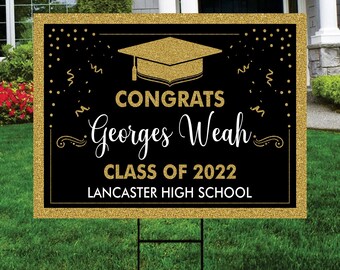 Class of 2022 Sign - Etsy