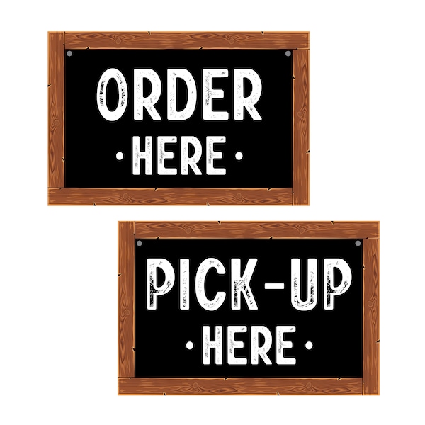 Order Pick up Sign - Etsy