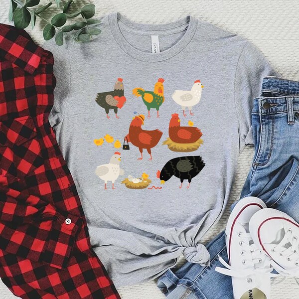 Chicken T Shirt - Etsy