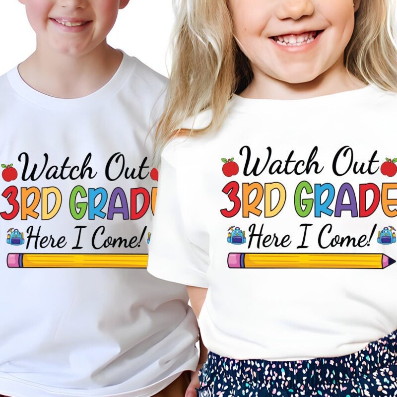 3rd Grade Teacher Shirt - Etsy