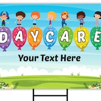 Now Enrolling Yard Sign for Daycare Center - Etsy