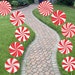 Christmas Peppermint Yard Sign Cutouts, Christmas Candy Theme ...