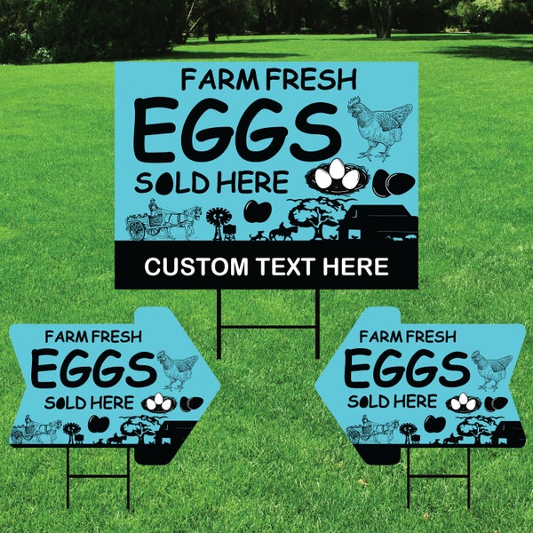 Double Sided Custom Directional Sign - Etsy