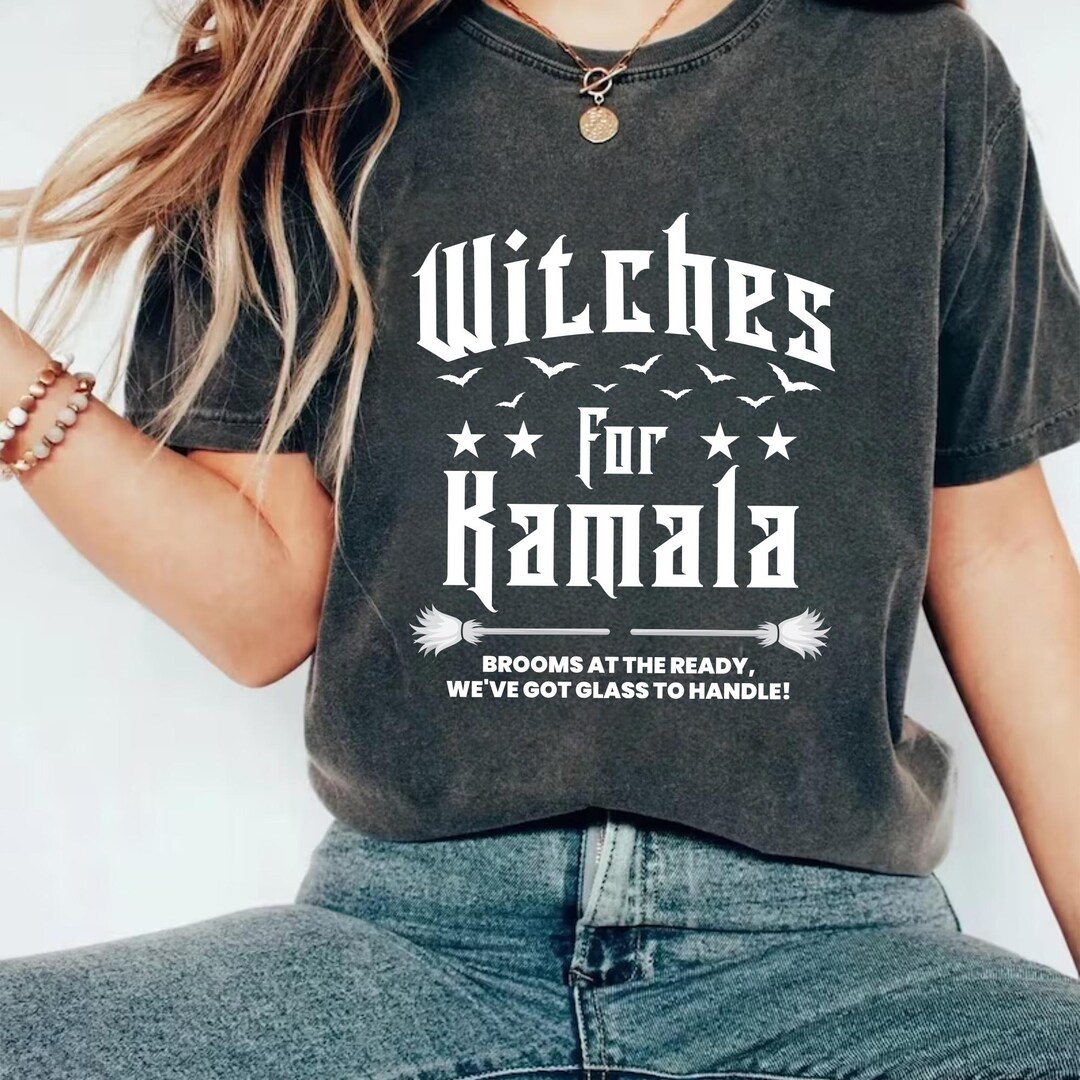 Witches for Kamala Shirt, Childless Cat Lady Shirt, Harris for ...
