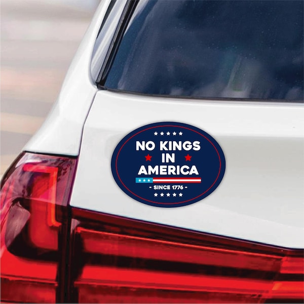 No Kings Bumper Sticker - Etsy