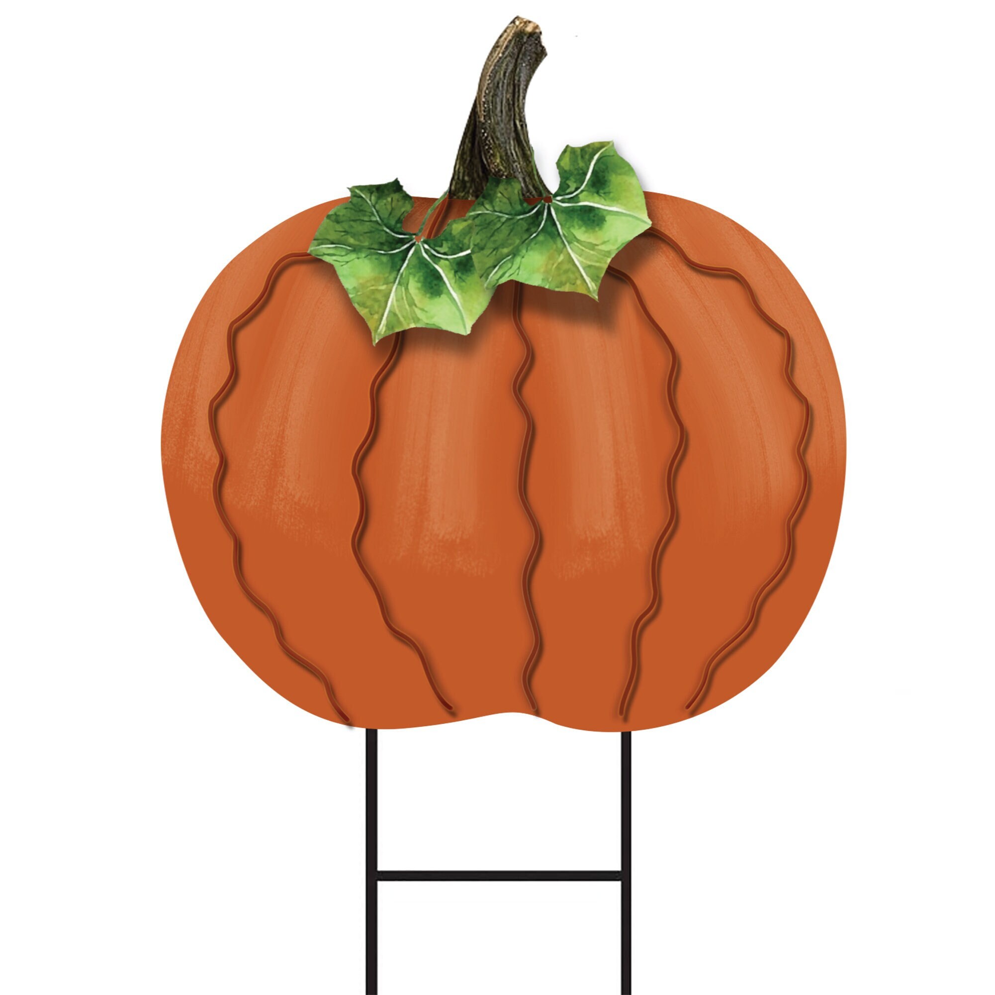 Halloween Pumpkin Yard Sign 24 X 18 Coroplast | Etsy