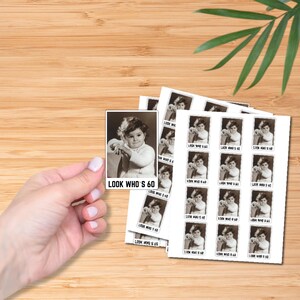 Custom Face Stickers, Personalized Waterproof Decals for Birthdays ...