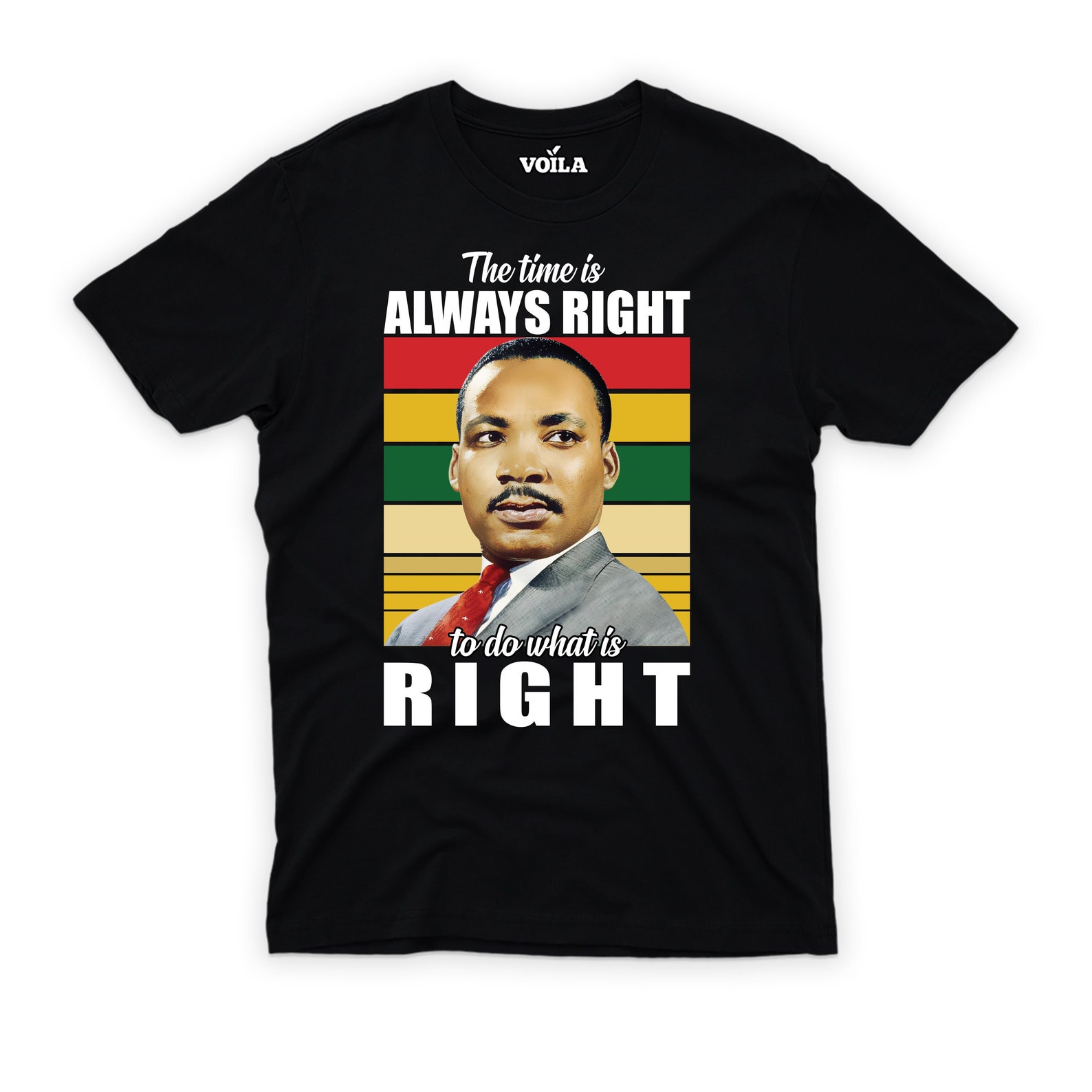 Martin Luther King Jr Shirt for Men MLK Day Women V Neck - Etsy