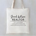 Custom Realtor Tote Bag, Personalized Business Tote Bag, Custom Real ...
