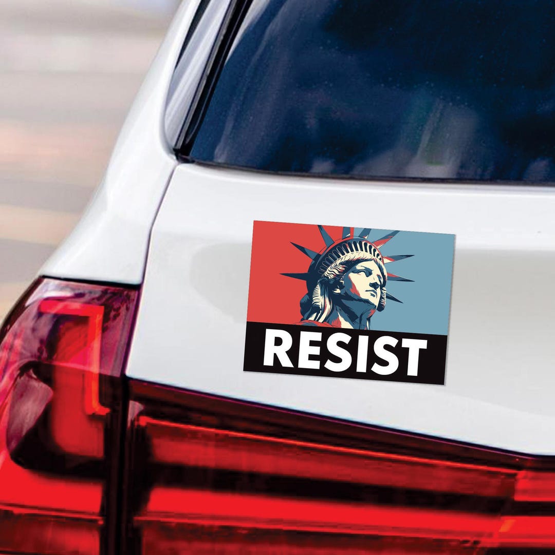 Resistance Magnet, Resist Hate Magnet, Anti-trump, Resist Racism Car ...